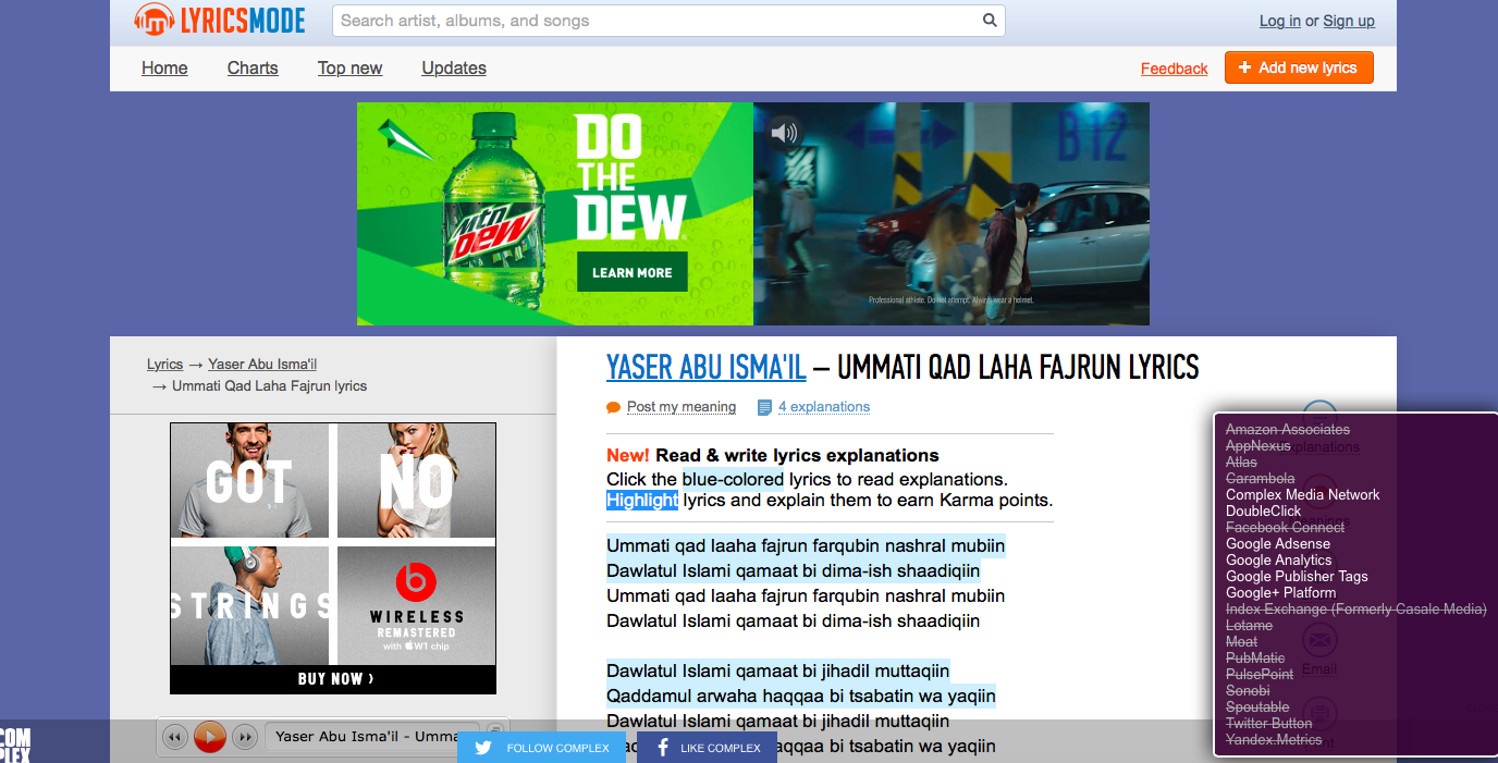 ISIS “National Anthem” Lyrics Brought to You By Proud Sponsor ...